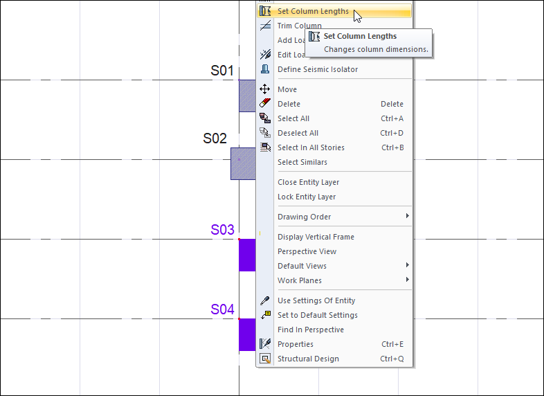 Changing Column Alignment