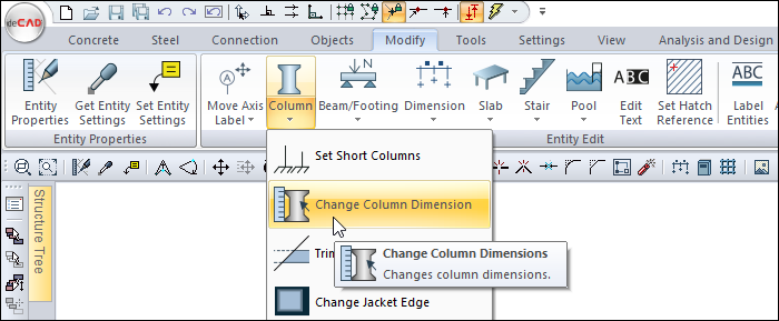 Changing Column Alignment