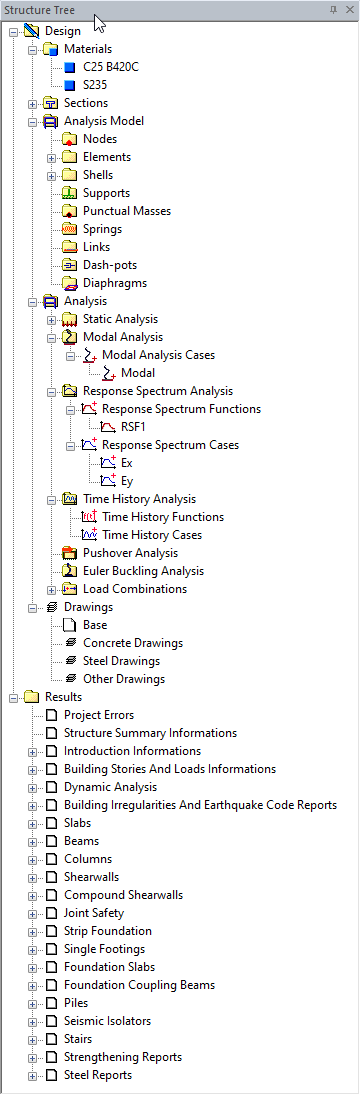 Building Structure Tree