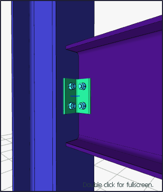 Defining Double Angle Connection