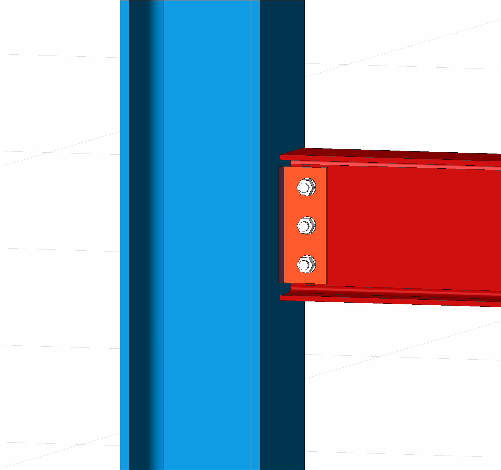 Defining a Single Plate Connection