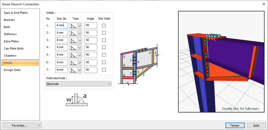 Eaves Haunch Connection