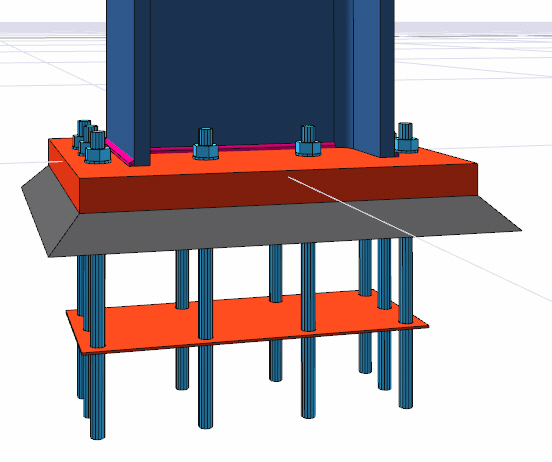 Defining a Rigid on Both Axis Base Plate