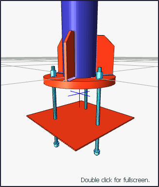 Defining a Round Plate Tube Base Plate