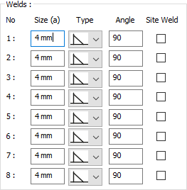Defining a Haunch Connection