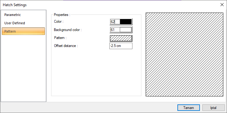 Creating a Bitmap Hatch