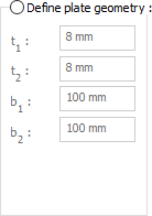 Defining a Unstiffened Seated Connection