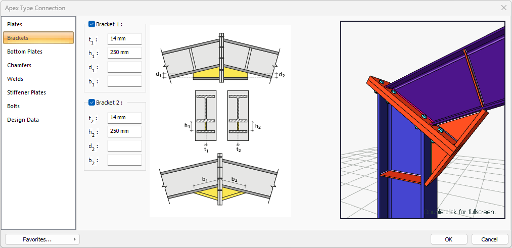 Defining a Apex Type Connection