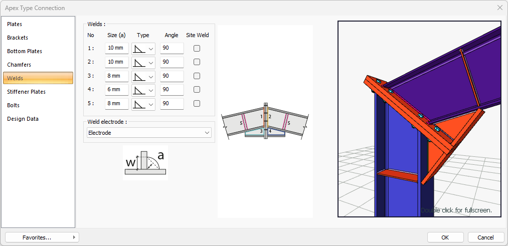Defining a Apex Type Connection