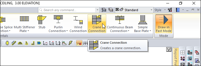 Defining a Crane Connection