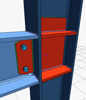 Defining a Welded Web Connection