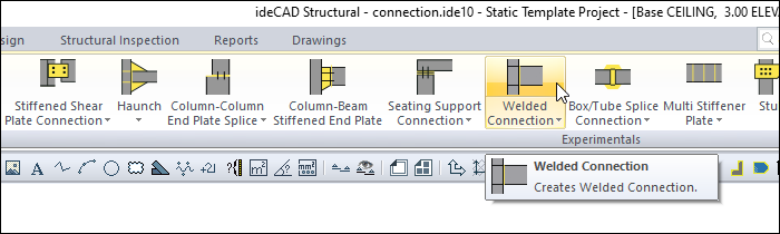 Defining a Welded Connection