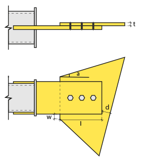 Defining a Brace Center Connection
