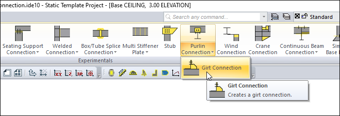 Defining a Girt Connection