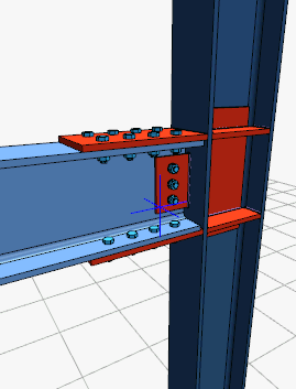 Defining a Bolted Flange Plate Connection