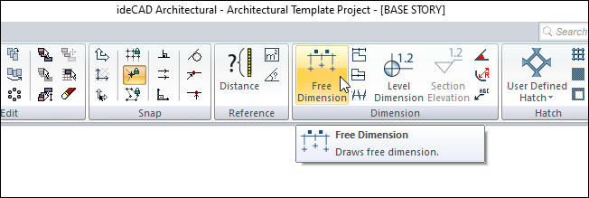 Creating a Free Dimension
