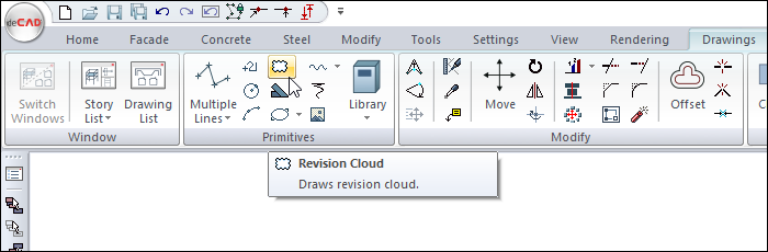 Creating a Revision Cloud