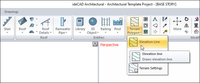 Creating an Elevation Line