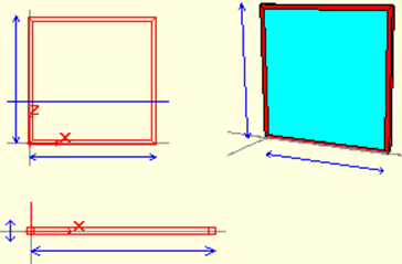 Creating a Rectangular Box / Wing