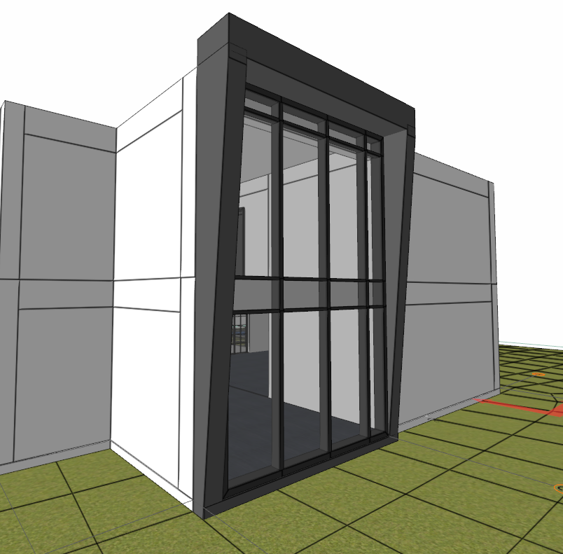 Rotating the Curtain Wall Panel