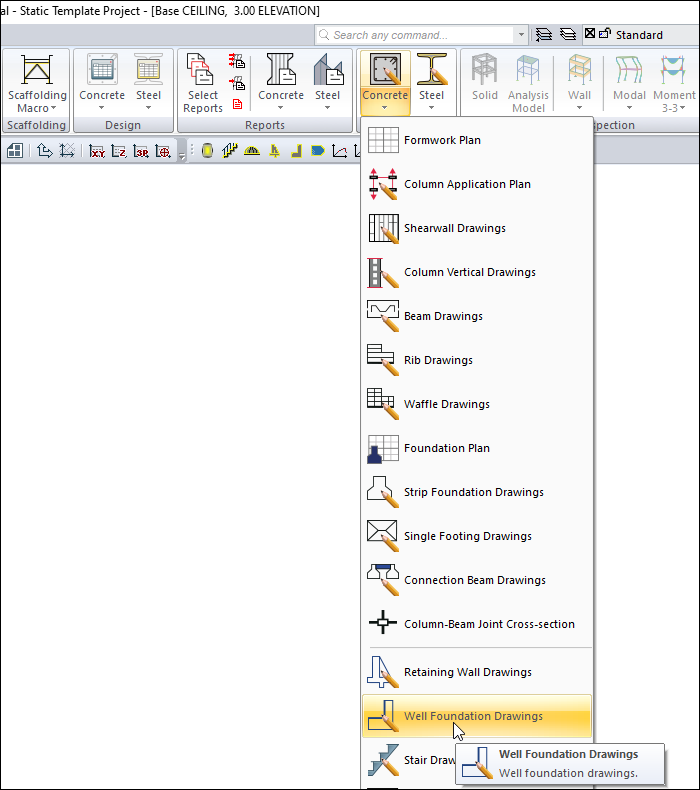 Well Foundation Drawings