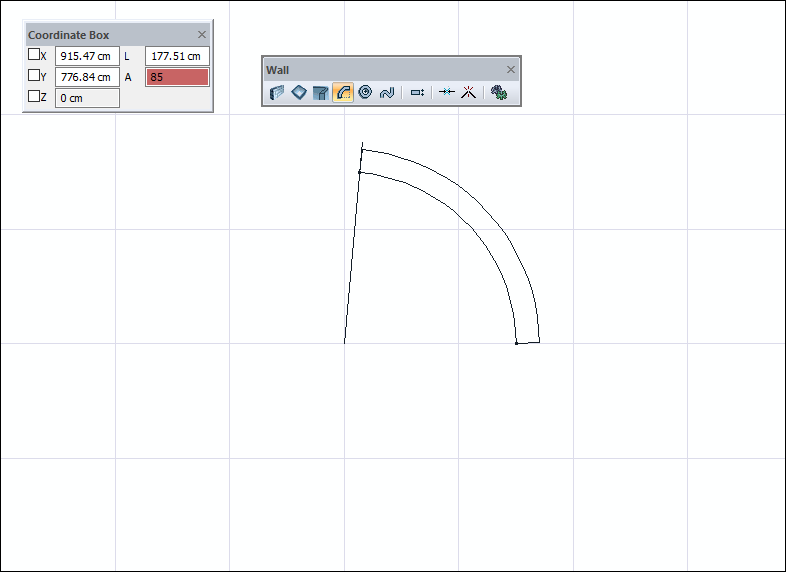 Creating an Arc Wall