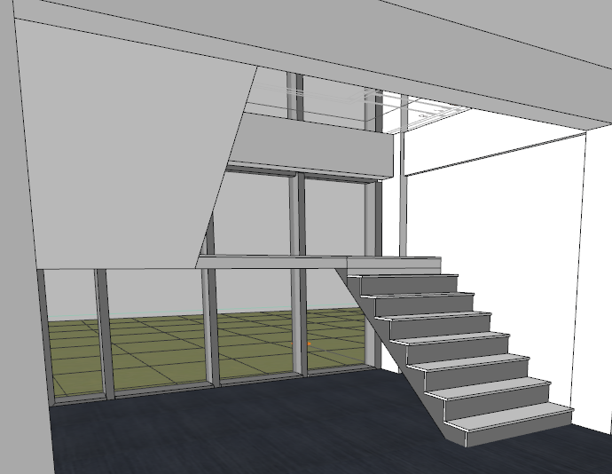 Creating Railing over Objects