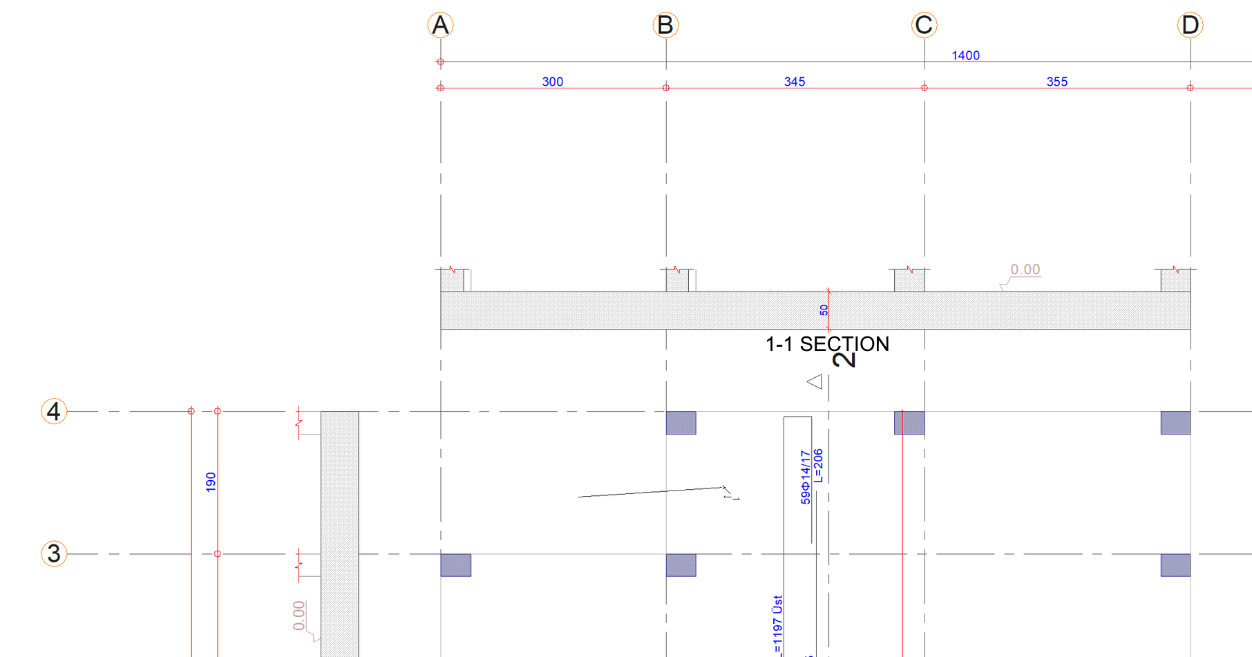 Foundation Plan Section