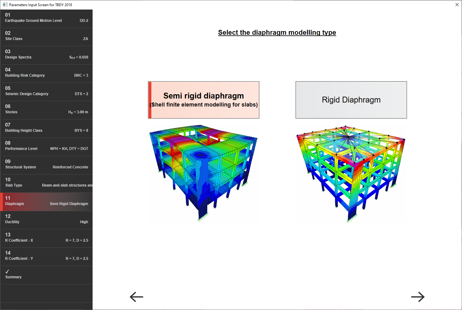 Rigid, Semi-Rigid, and Flexible Diaphragm Types