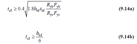Beam-to-Column Connection Requirements