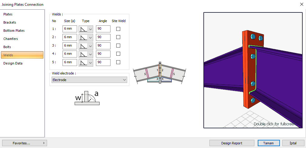 Joining Plates Connection