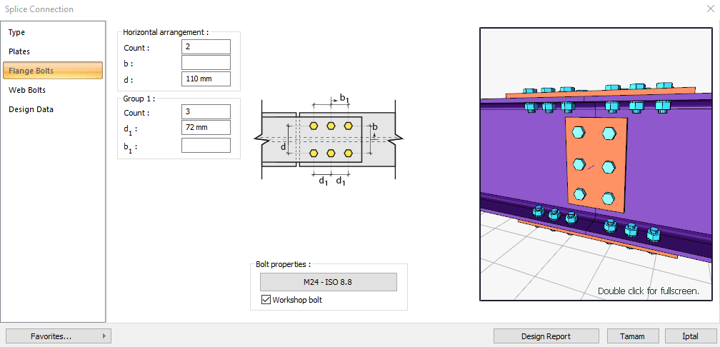 Splice Connection Design