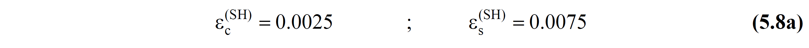 Plastic Deformation and Internal Force Limits for New Buildings