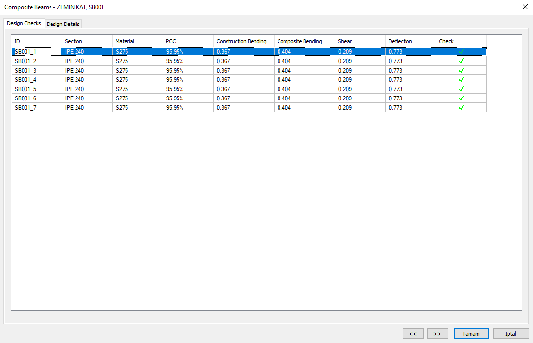 Composite Beam Design Example per AISC 360-16