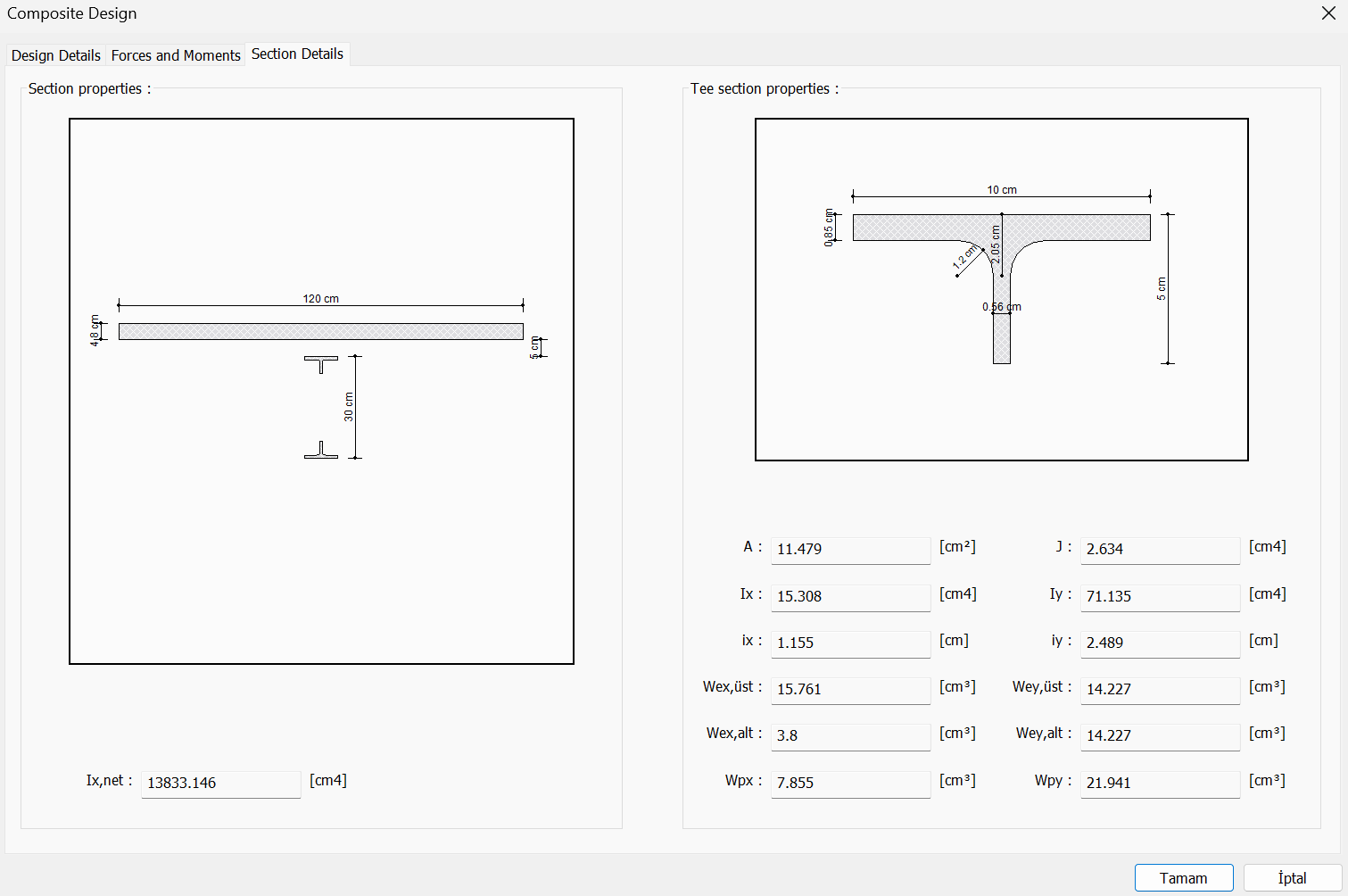 Composite Castellated Beam Design per AISC 360-16