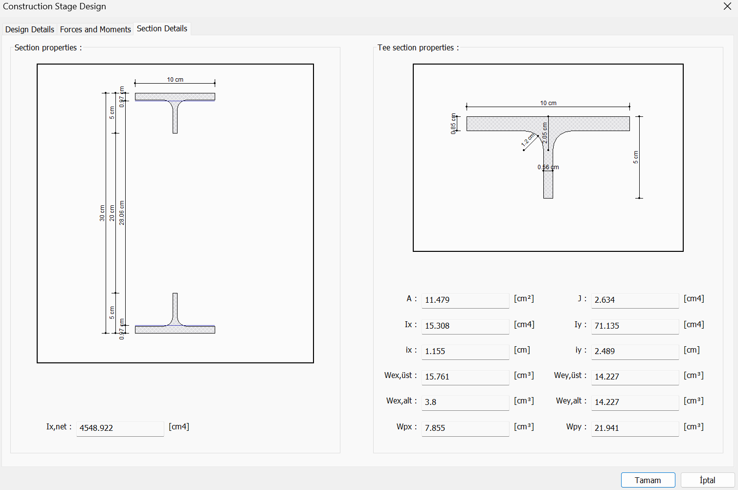 Composite Castellated Beam Design per AISC 360-16