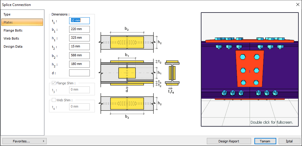 Splice Connection Design per AISC 360-16