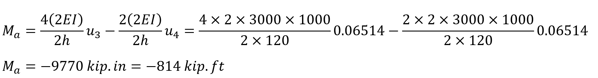 2D Modal Response Spectrum Analysis Example