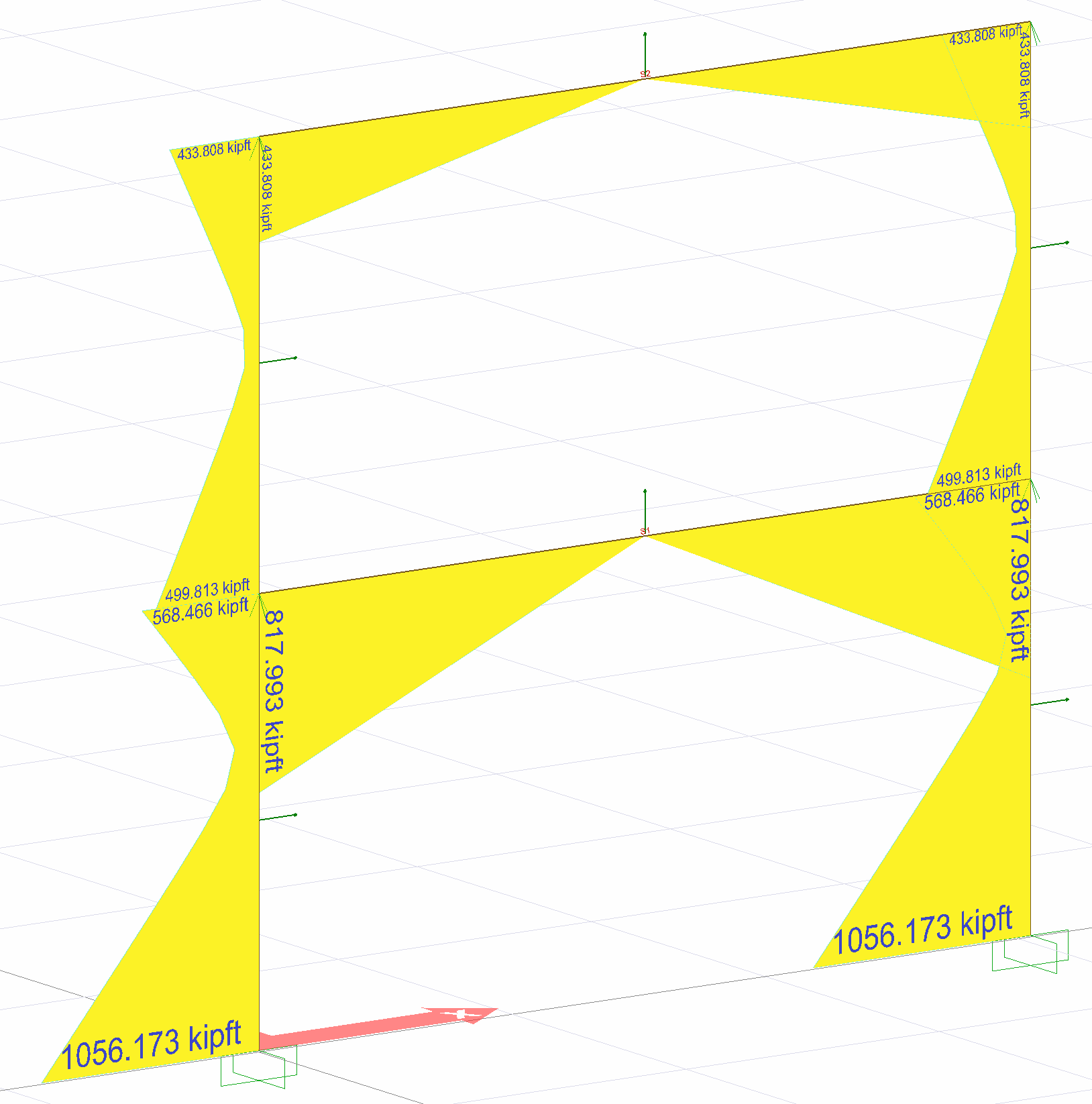 2D Modal Response Spectrum Analysis Example