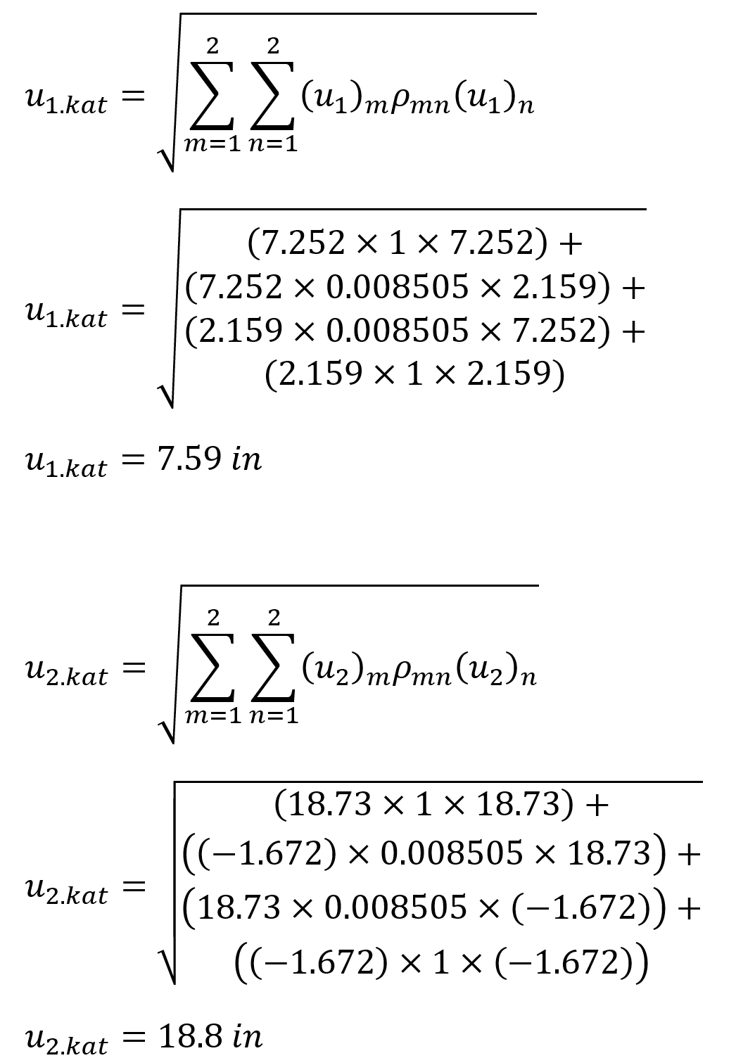 2D Modal Response Spectrum Analysis Example