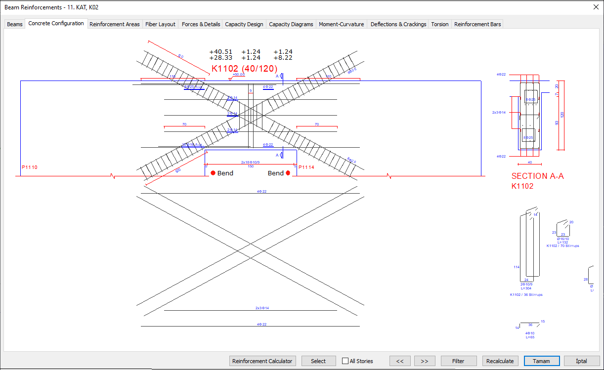 Sample Coupling Beam Design