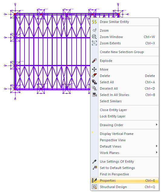 Hall Steel Wind Column Settings