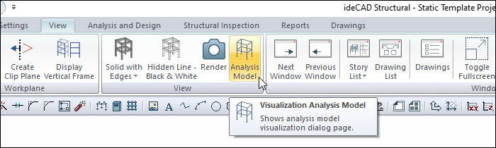 Analysis Model View