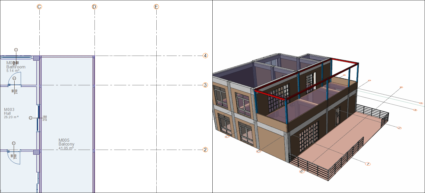 Create the Steel Beams