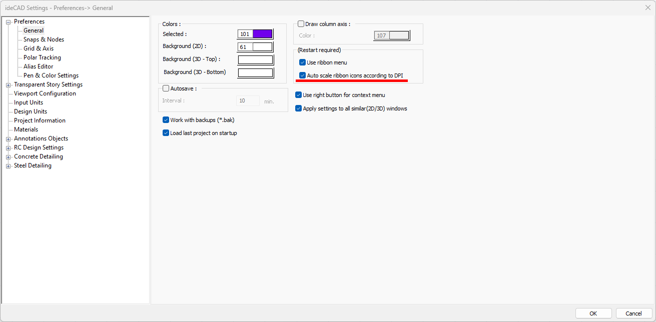 Auto Scaling of Ribbon Icons