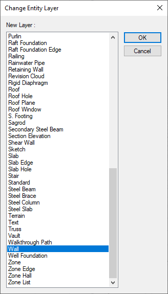 Changing the Entity Layer