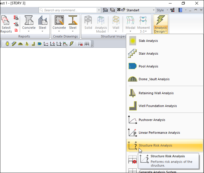 Structure Risky Analysis