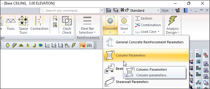 Column Parameters