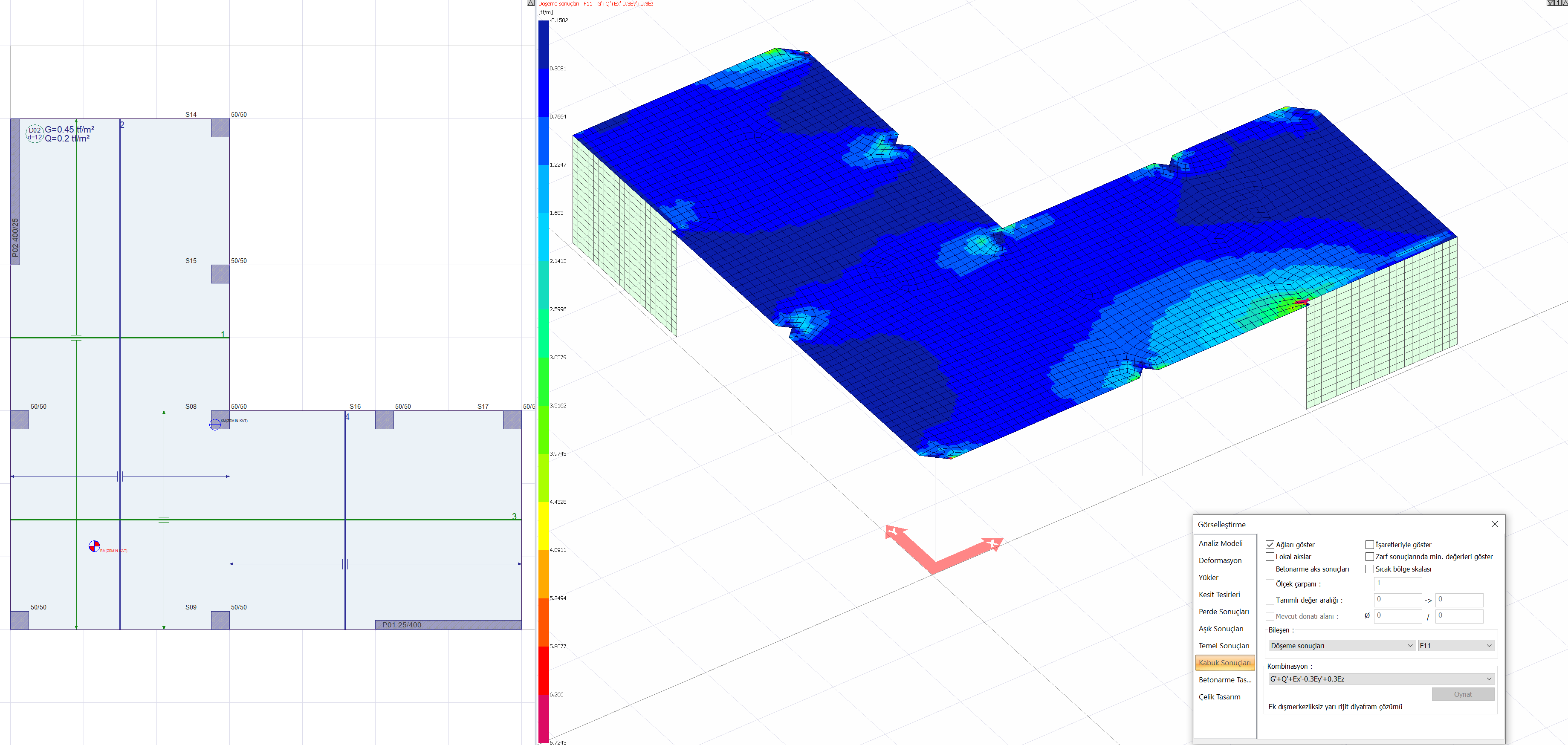 Reentrant Corner Irregularity per ASCE 7-16 with ideCAD
