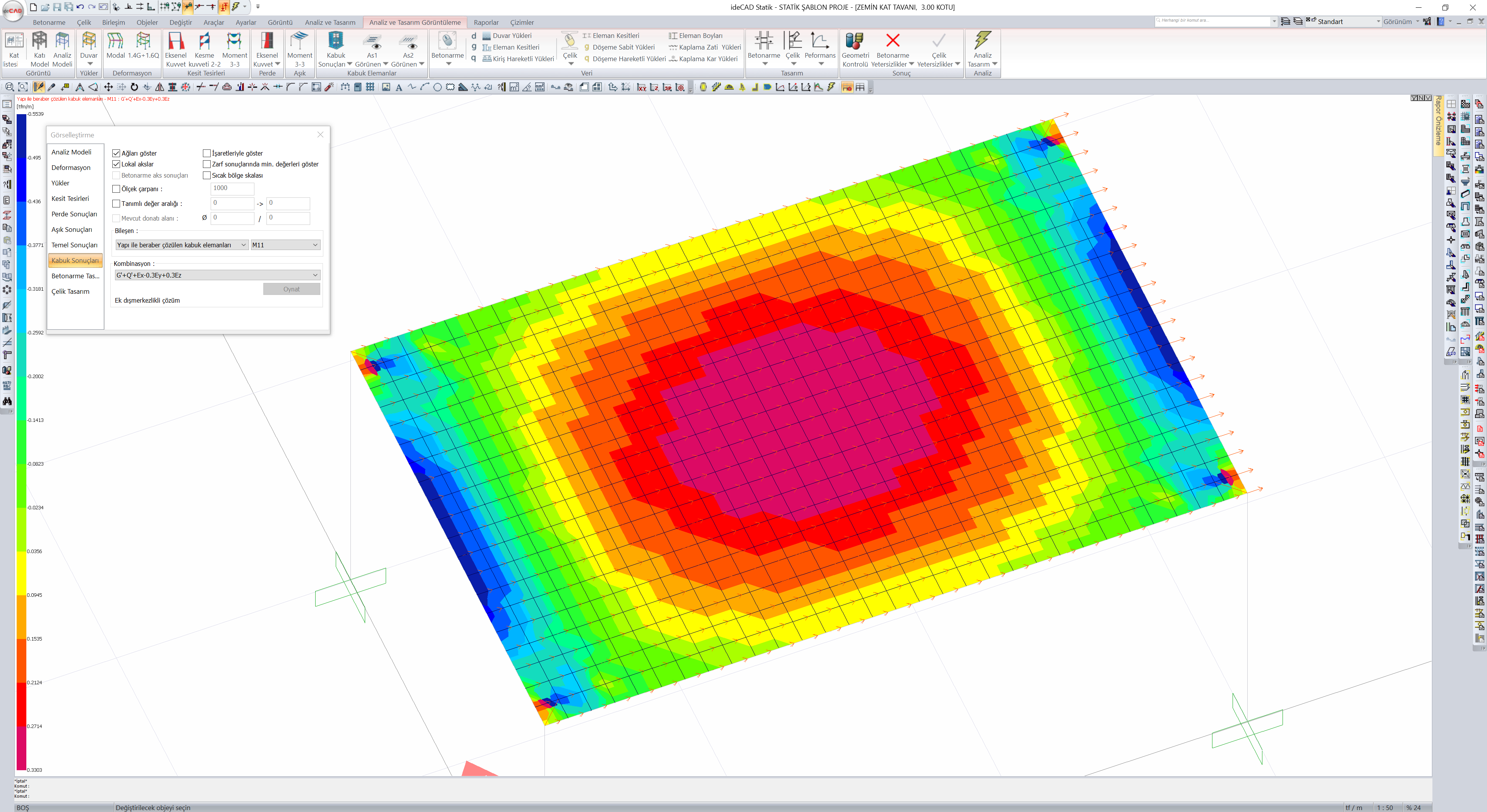 Diaphragm Discontinuity Irregularity per ASCE 7-16 with ideCAD